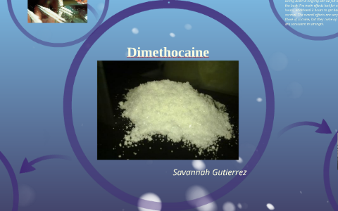 Dimethocaine by Savannah Gutierrez