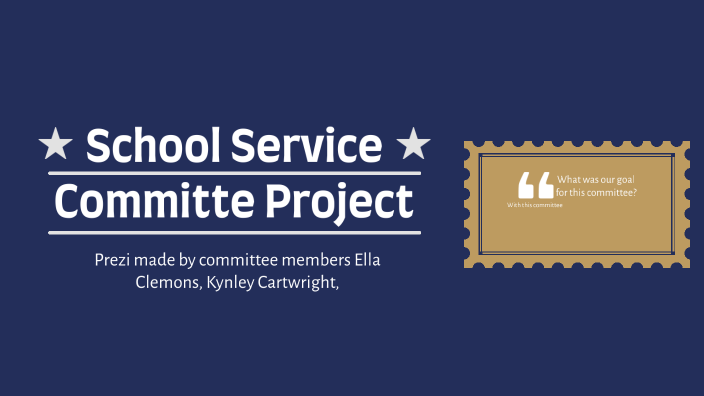 School Service by Ella Clemons on Prezi