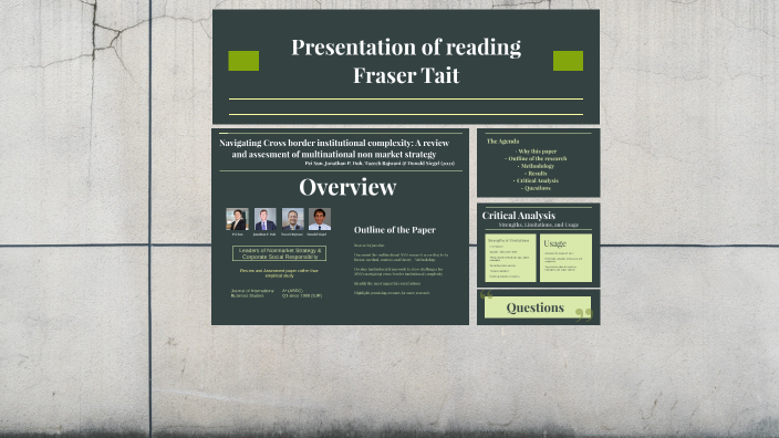 IBUS406 Presentation of Reading 1 by Fraser Tait on Prezi