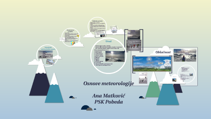 Osnove meteorologije by Ana Matkovic on Prezi