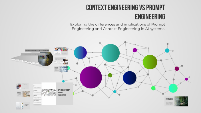 Context Engineering vs Prompt Engineering by The Baked Fudge on Prezi