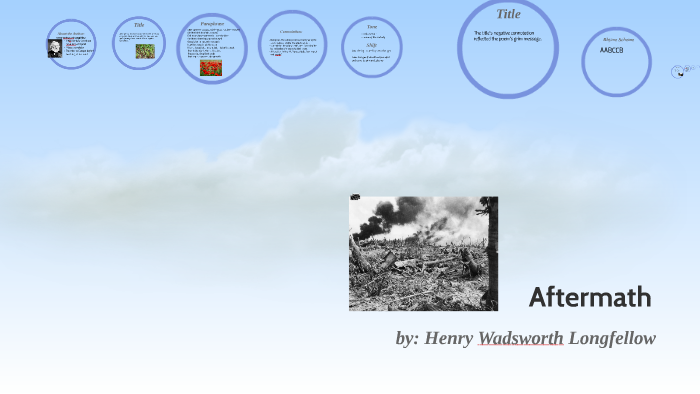 Aftermath means the consequences or aftereffects of a signif by ...