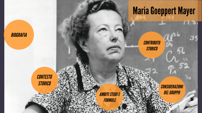 Maria Goeppert Mayer by giulia Federici on Prezi