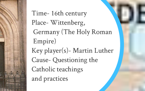 Martin Luther's 95 Theses and the Coming of the Protestant Reformation ...
