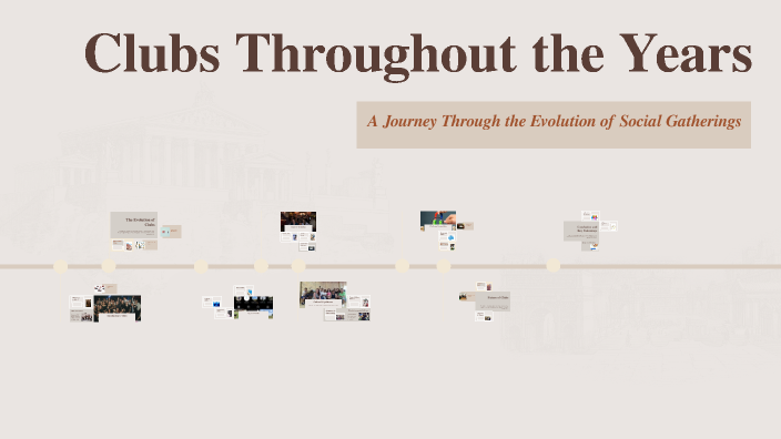 Clubs Throughout the Years by Anthea Nicole Borg on Prezi