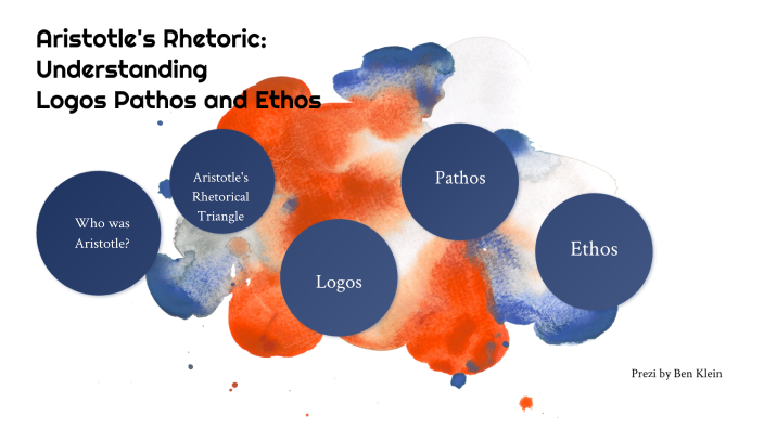 Aristotle's Rhetoric: UnderstandingLogos Pathos and Ethos by Benjamin ...