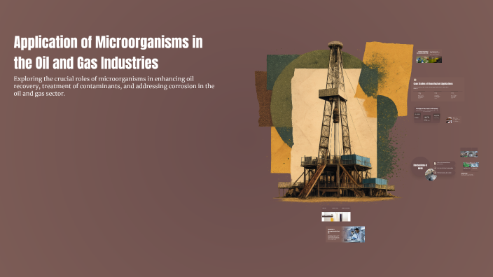 Application of Microorganisms in the Oil and Gas Industries by Amir ...