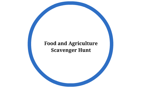 Food Agriculture Scavenger Hunt by Charles Hotal on Prezi