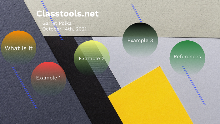 Classtools.net Tool by Garret Polka on Prezi