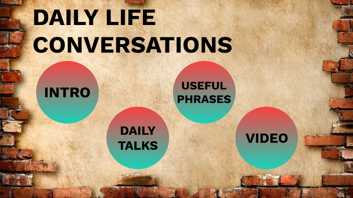 Daily life conversations by Daniel Murad on Prezi