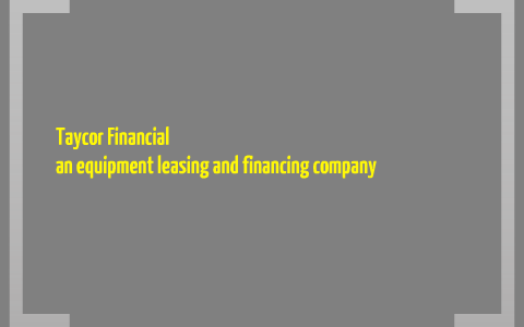 taycor financial by Quincy Rae Felipe on Prezi