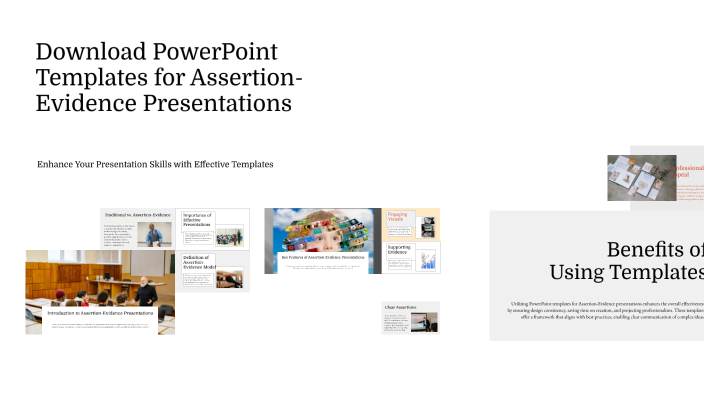 Download PowerPoint Templates for Assertion-Evidence Presentations by ...