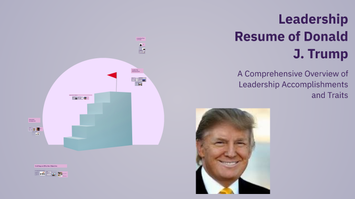 Leadership Resume of Donald J. Trump by Lila Bunn on Prezi