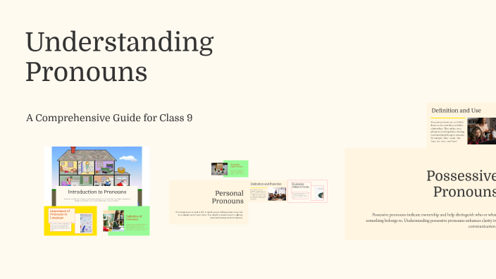 Understanding Pronouns by saheed ali on Prezi