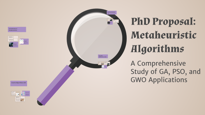 PhD Proposal: Metaheuristic Algorithms by karmand hussen on Prezi