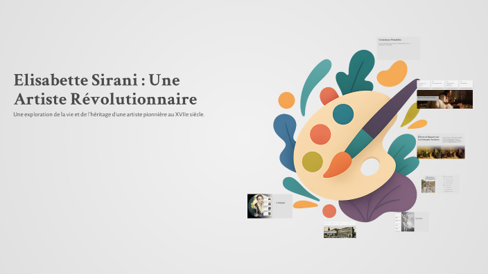 Elisabette Sirani : Une Artiste Révolutionnaire by vayda Caz on Prezi