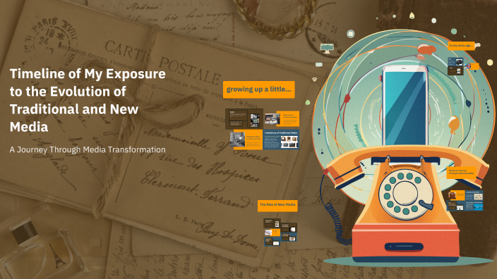 Timeline of My Exposure to the Evolution of Traditional and New Media by Lourdes Nicole Labis on ...