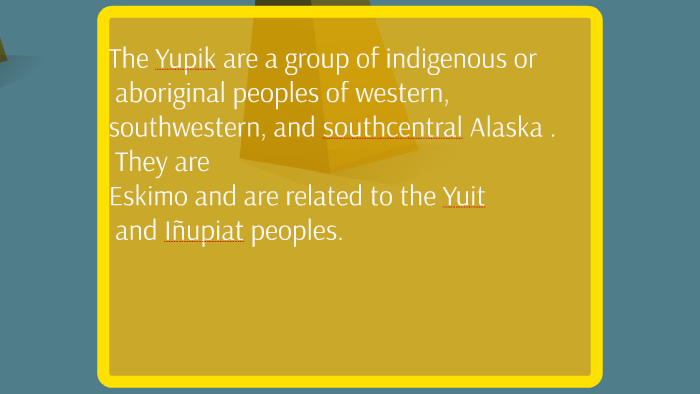 Yuit Tribe by Austin Harris