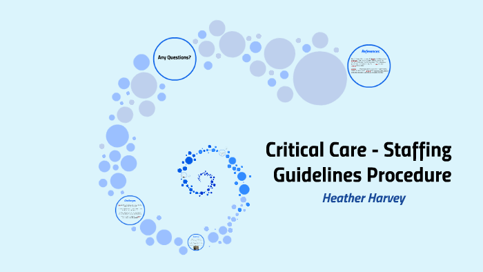 Critical Care - Staffing Guidelines Procedure by Heather Harvey on Prezi