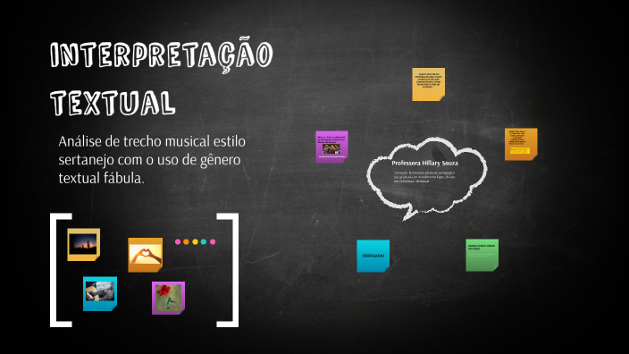 Interpretação textual: trecho de música by Hillary Souza on Prezi