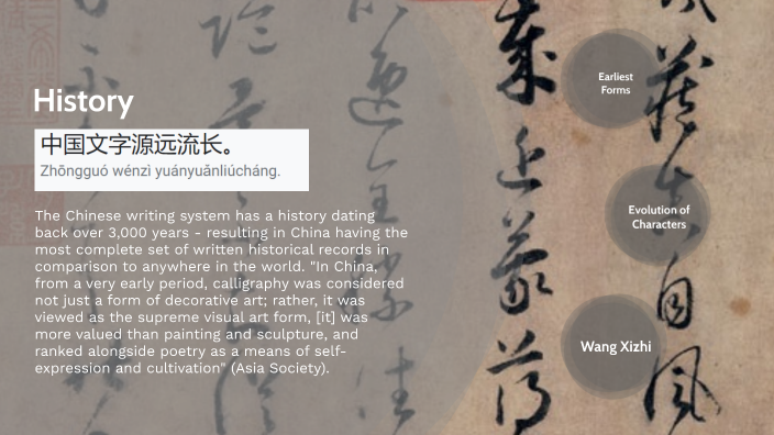 Eleanor - Chinese Calligraphy by Eleanor Klinger on Prezi