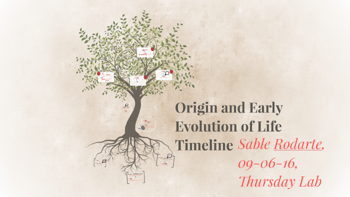 Origin and Early Evolution of Life by Sable Rodarte on Prezi
