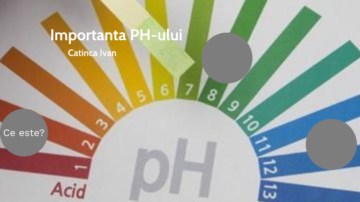 Importanta PH-ului by catinca Ivan on Prezi