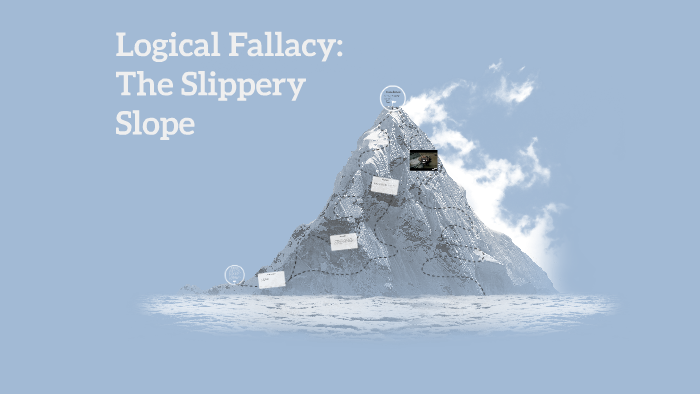 Logical Fallacy: The Slippery Slope by Abby Bildhauser on Prezi