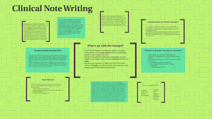 Clinical Note Writing by Jessie Woods on Prezi