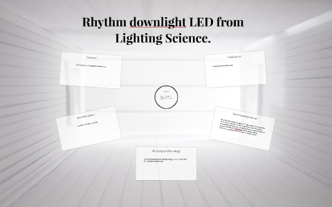 Rhythm downlight LED from Lighting Science. by Josh Graser on Prezi