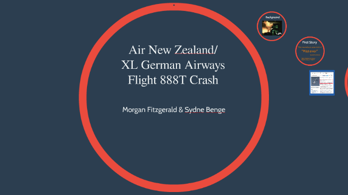 Air New Zealand/XL German Airways Flight 888T Crash by Morgan ...