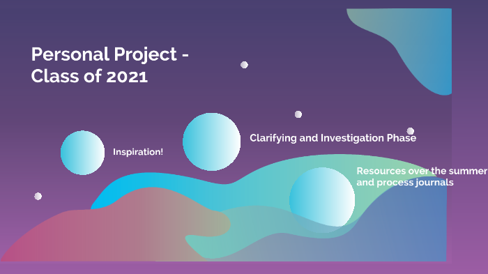 Personal Projects by Renee Simonet on Prezi