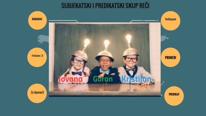 SUBJEKAT I PREDIKAT - SKUP REČI by Srđan Novaković on Prezi