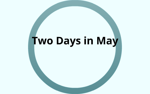 Two Days in May Vocabulary by April McDonald