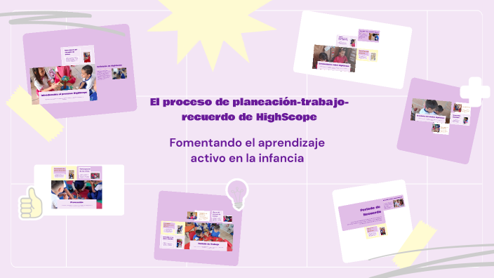 El proceso de planeación-trabajo-recuerdo de HighScope by Anie Gonzalez ...