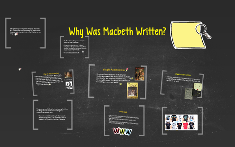 Why Was Macbeth Written? by Ariell Bertrand on Prezi