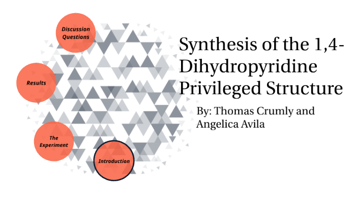 Synthesis of the 1,4-Dihydropyridine Pirydine Privileged Structure by ...