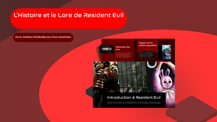 L'Histoire et le Lore de Resident Evil by Célia Lenoir on Prezi