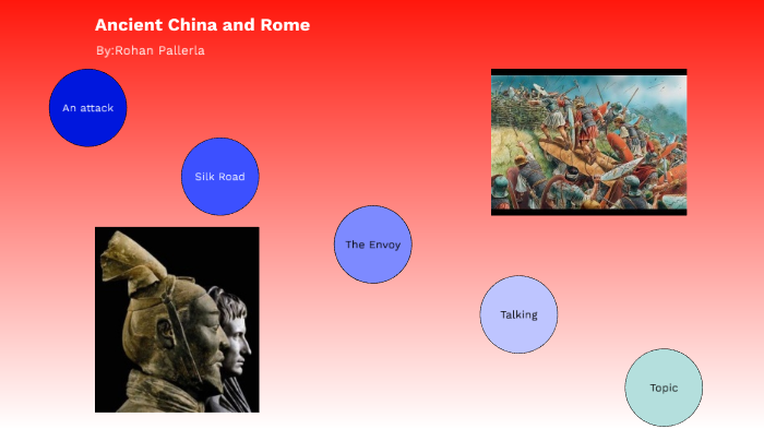 Ancient China and Rome Timeline by Rohan Pallerla on Prezi