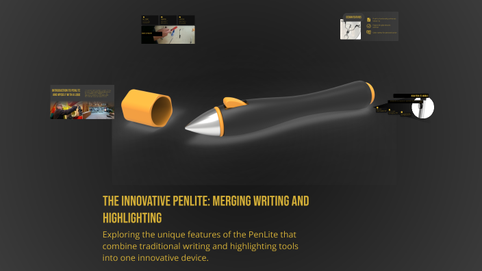 The Innovative PenLite: Merging Writing and Highlighting by Selena ...