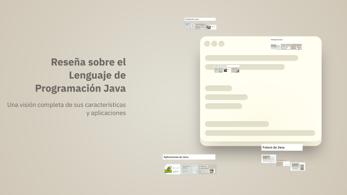Reseña sobre el Lenguaje de Programación Java by Luis Jasiel Martínez Luna on Prezi