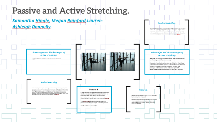 Passive and Active Stretching. by samantha hindle on Prezi