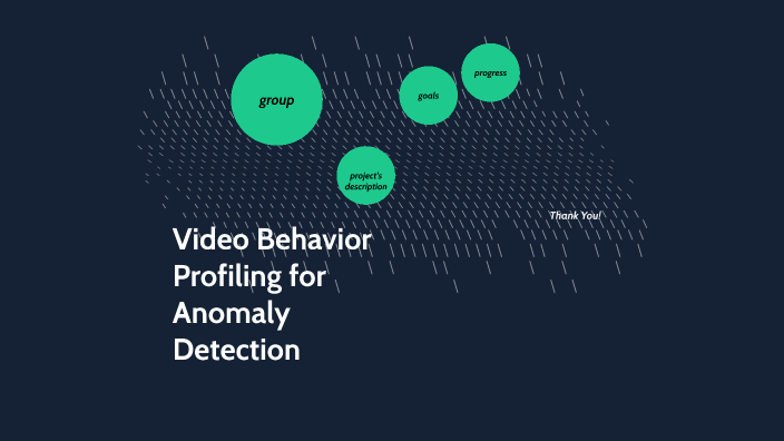 Video Behavior Profiling for Anomaly Detection by Gustavo Ibarra on Prezi
