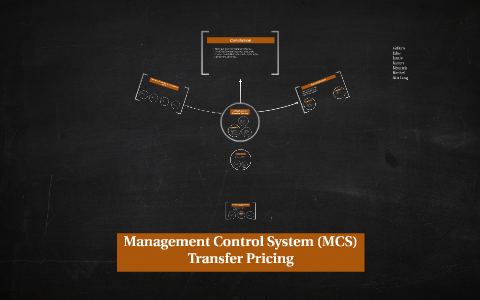 Management Control System (MCS) Transfer Pricing by Sagar Gandhi on Prezi