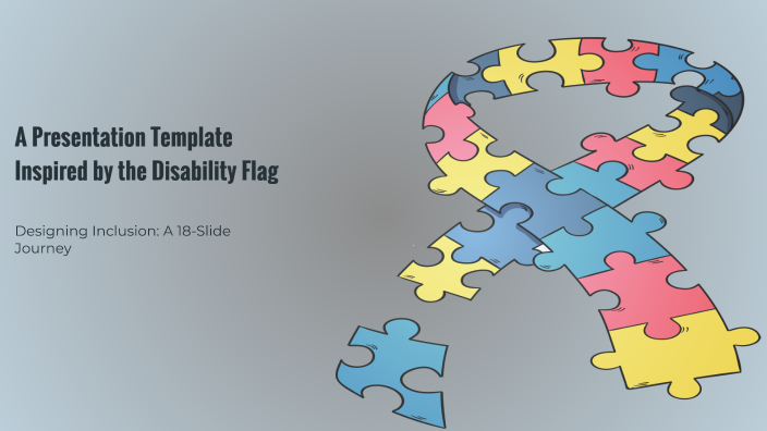 A Presentation Template Inspired by the Disability Flag by Guilherme ...