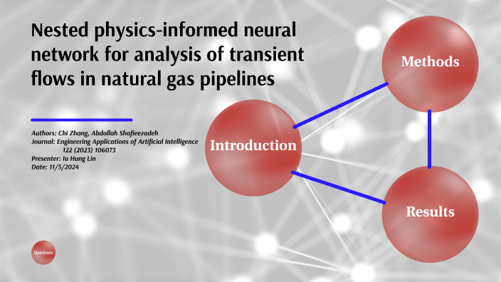 Nested physics-informed neural network for analysis of transient flows ...