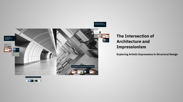 The Intersection of Architecture and Impressionism by Mariem Hossam on ...