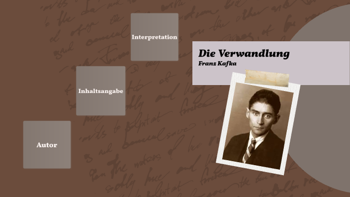 Die Verwandlung- Franz Kafka by Alessia Centofante on Prezi