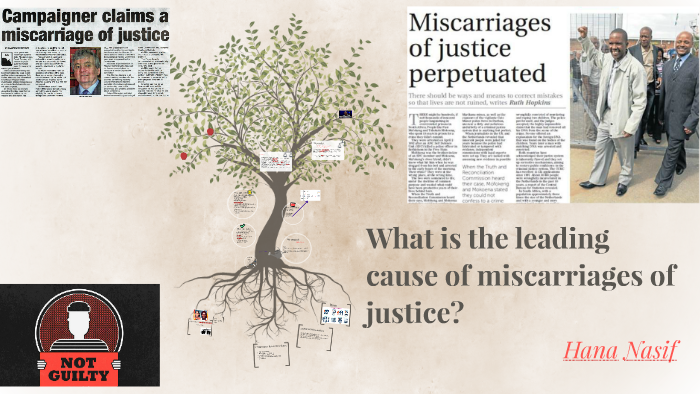 What is the leading cause of miscarriages of justice? by Hannah Nasif ...