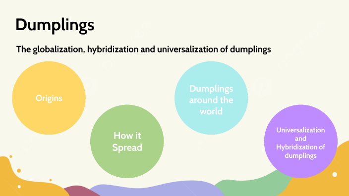 Universalization and Hybridization of Dumplings by Vanessa Wysocki on Prezi